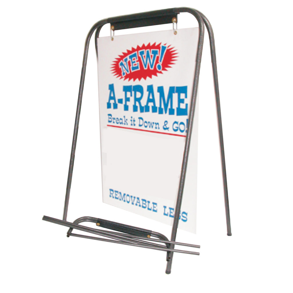 A-FRL Portable Tube A Frame – Lynch Sign