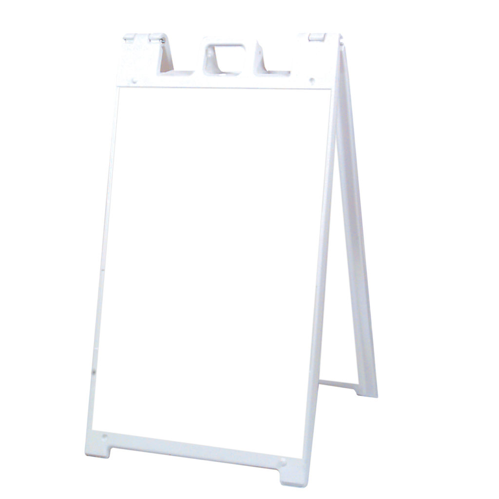 A-PS32 Signicade – Plastic Sign Stand – Lynch Sign